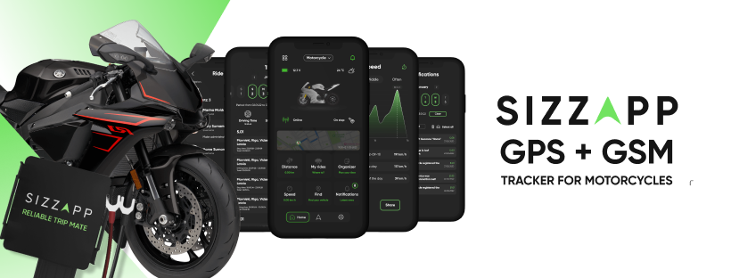 Snowmobile GPS Tracker | SIZZAPP - Real-Time Tracking, No Subscription Fees